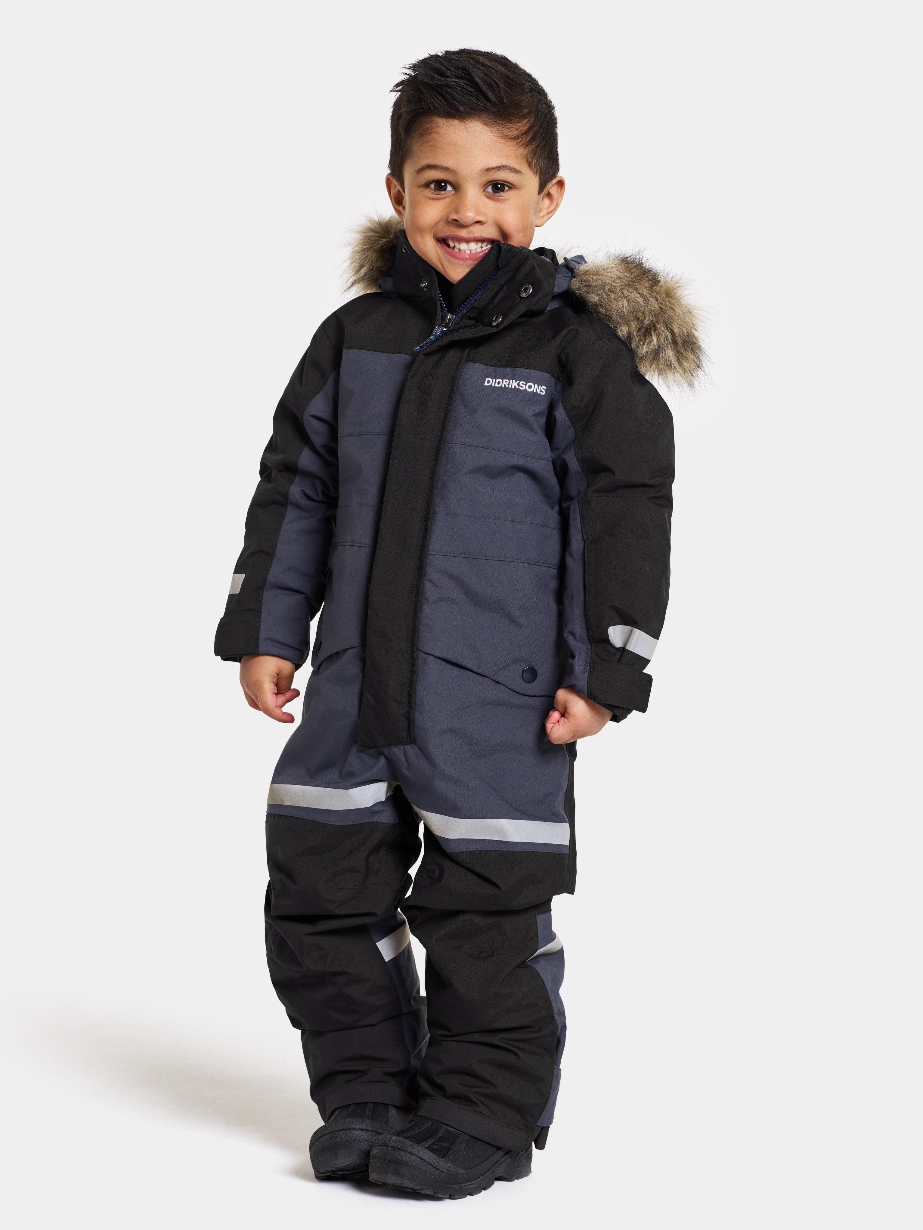 Winter overalls with fur Didriksons Bjärven – outdoorkids.eu